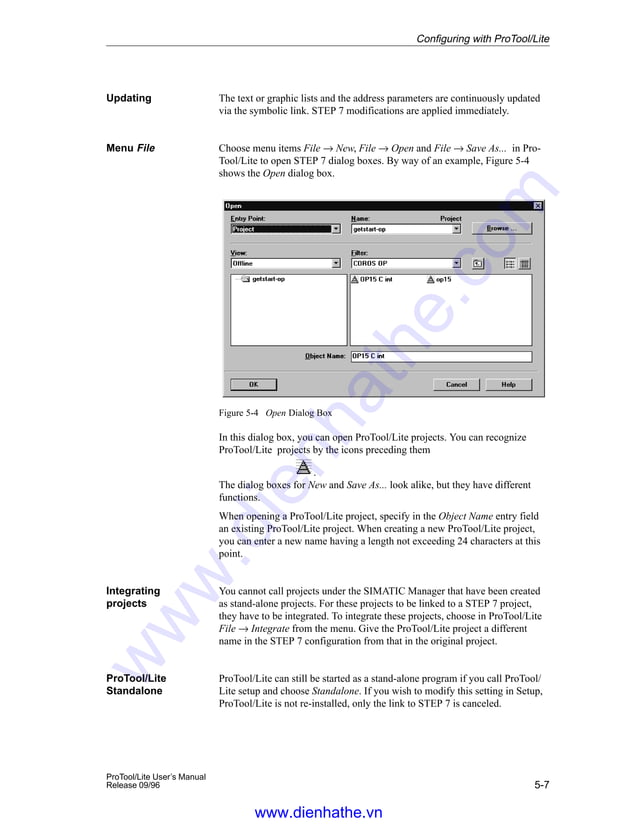 Siemens catalog hmi-protool lite manual | PDF