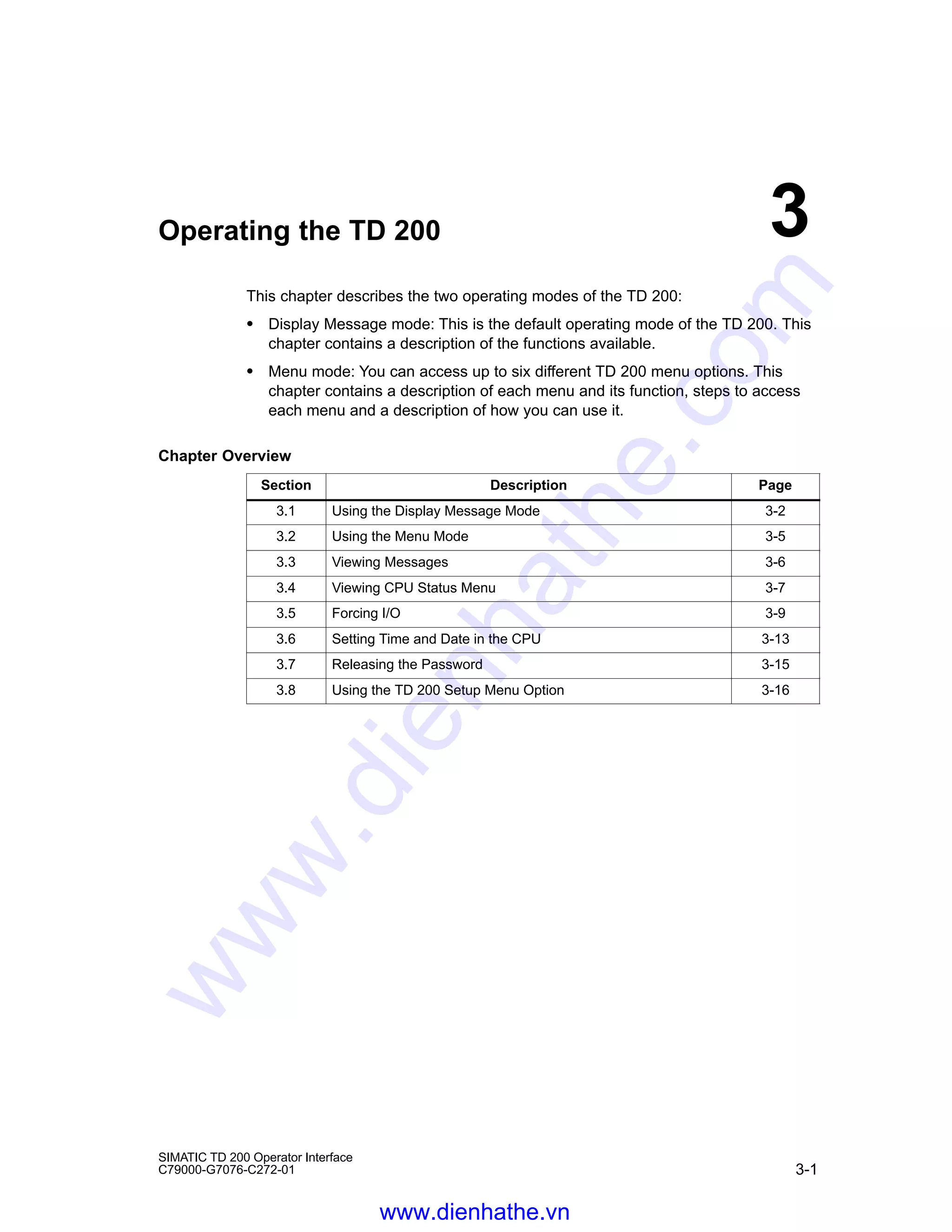 Siemens catalog hmi-td 200 operator interface | PDF