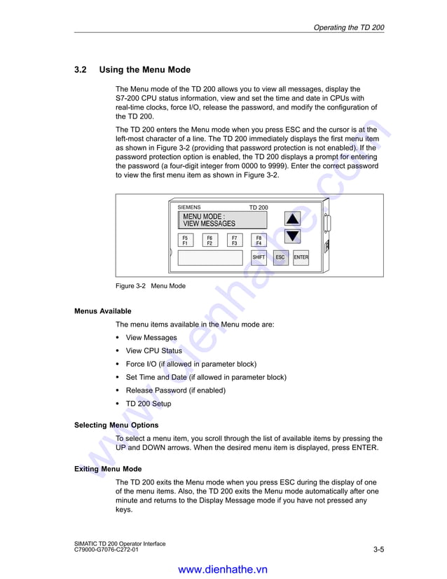 Siemens catalog hmi-td 200 operator interface | PDF