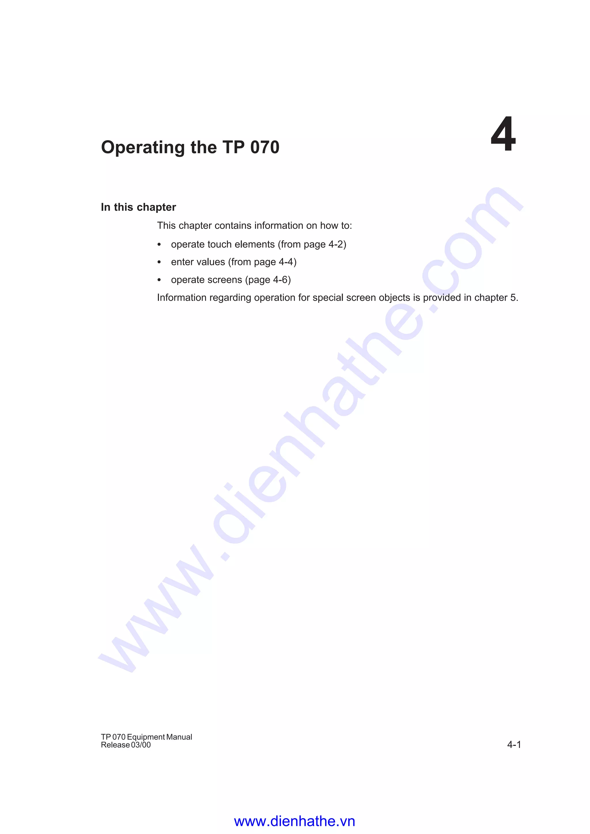Siemens catalog hmi-tp070 touch panel | PDF