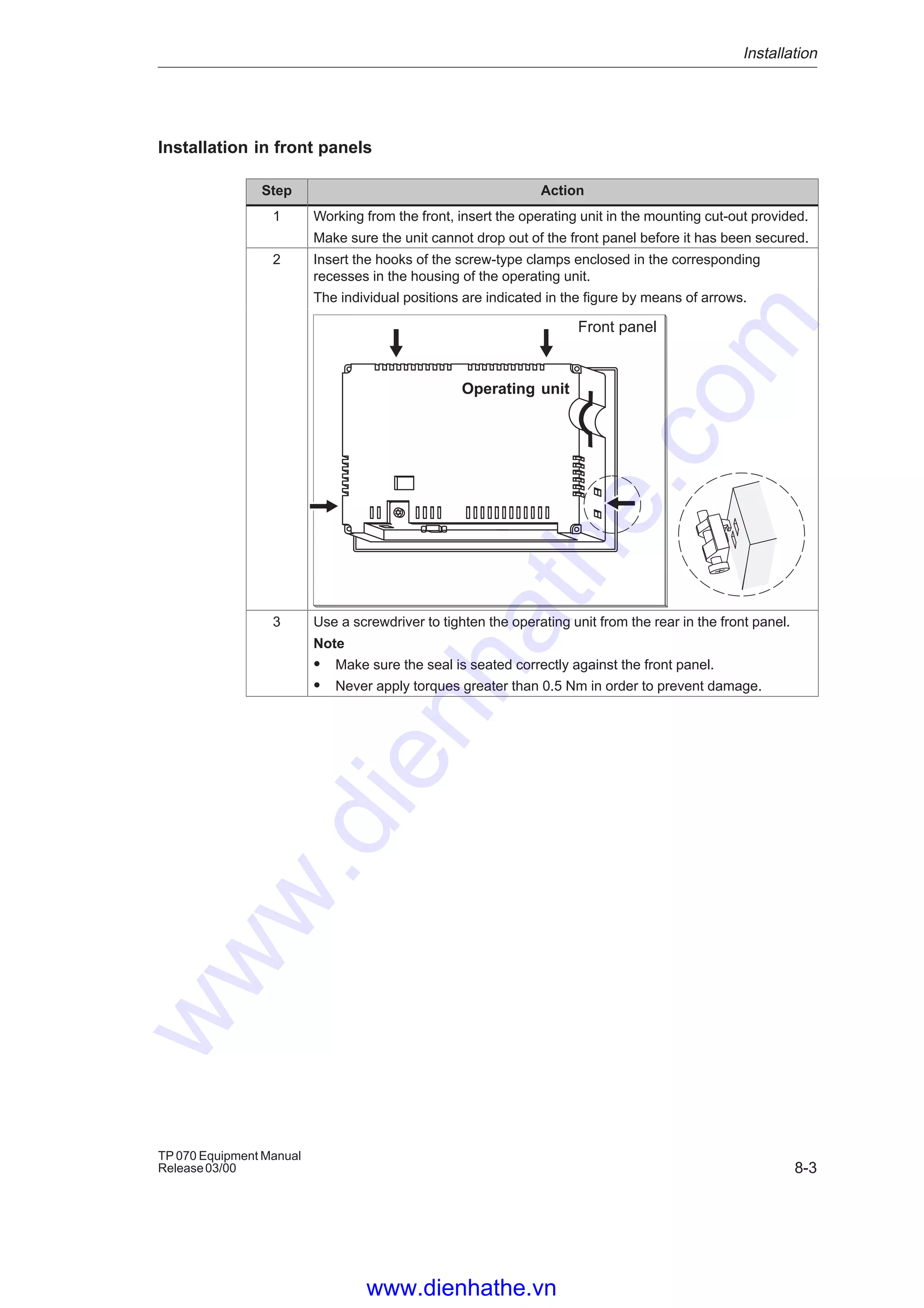 Siemens catalog hmi-tp070 touch panel | PDF