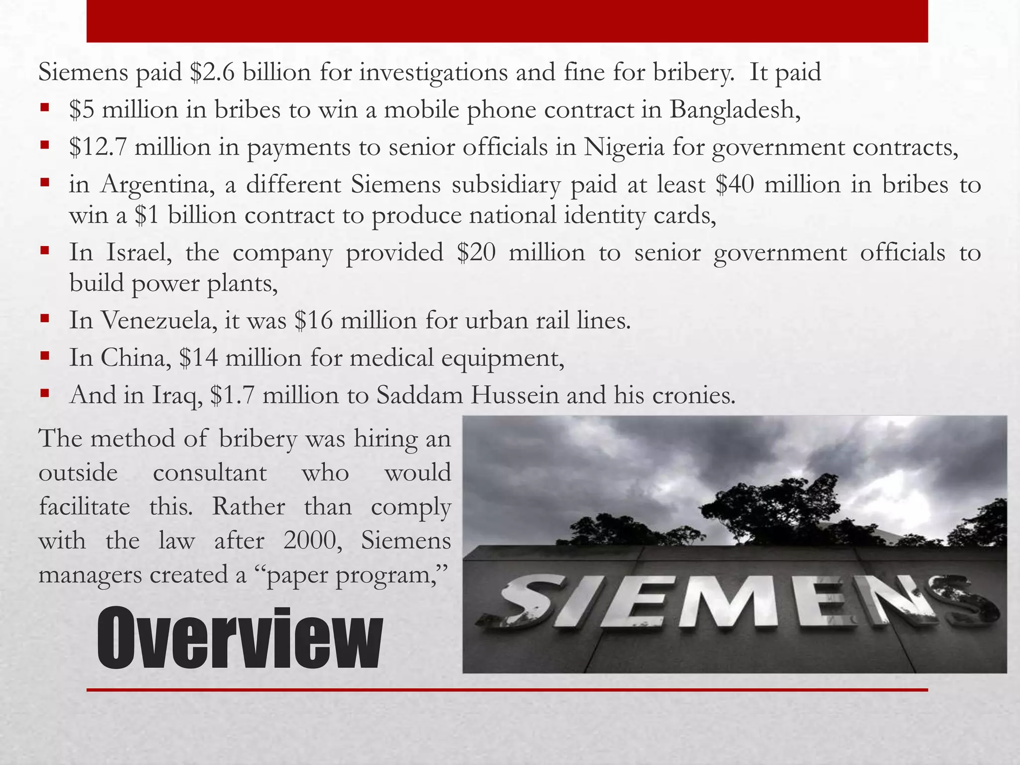 Siemens daimler case | PPTX