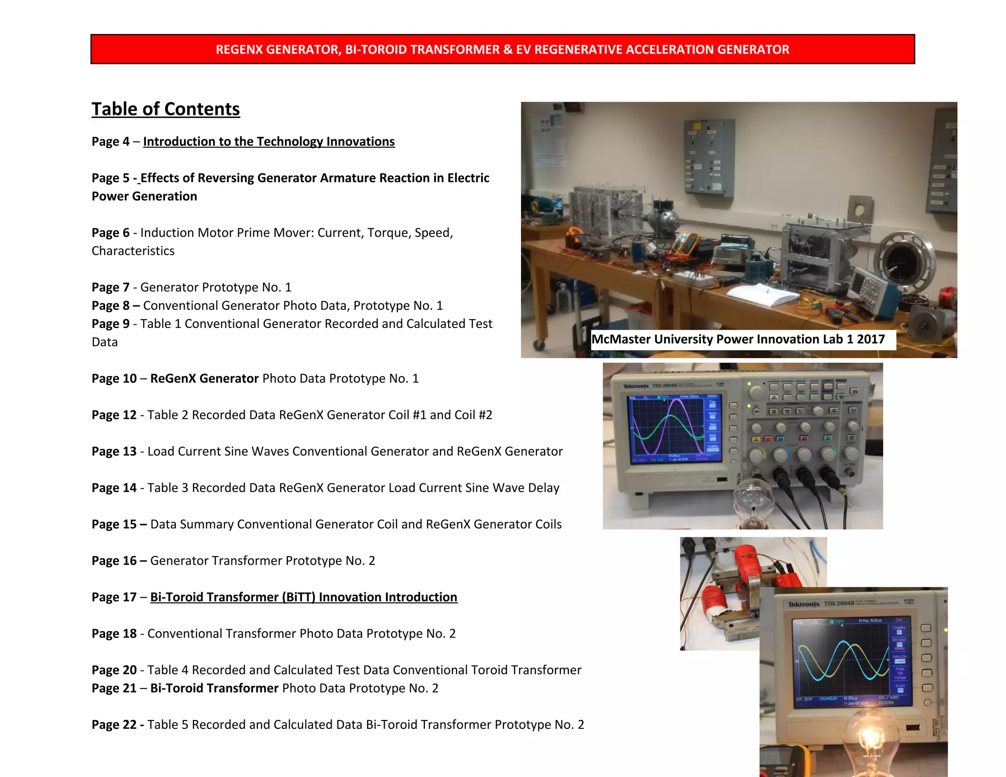 Siemens Gal Power Systems ReGenX, BiTT and Conventional Generator ...