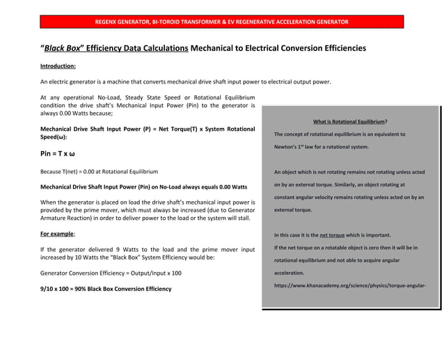 Siemens Gal Power Systems ReGenX, BiTT and Conventional Generator ...