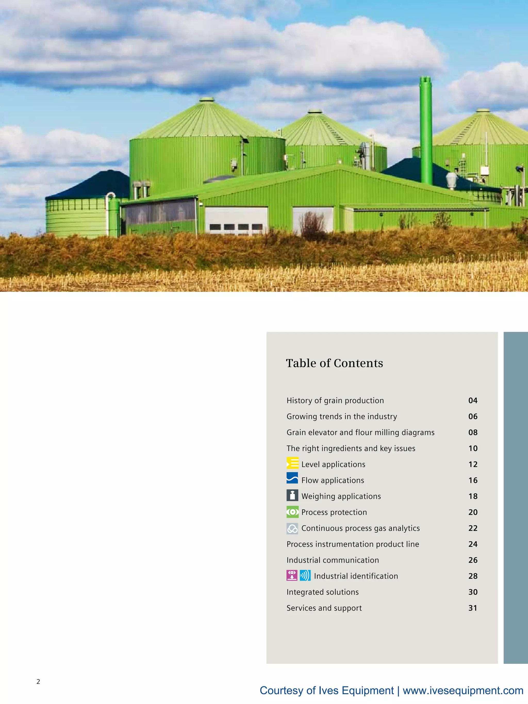 Instrumentation, Automation and Control Solutions for the Grain ...