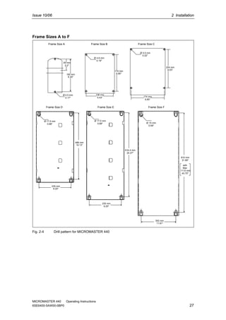 Siemens micromaster-440-manual | PDF
