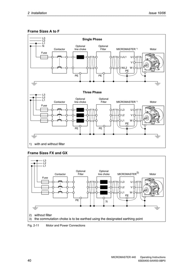 Siemens micromaster-440-manual | PDF | First Aid | Injuries
