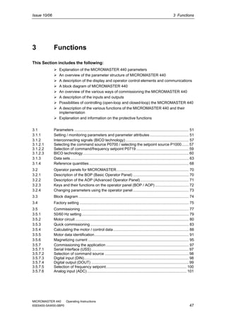 Siemens micromaster-440-manual | PDF