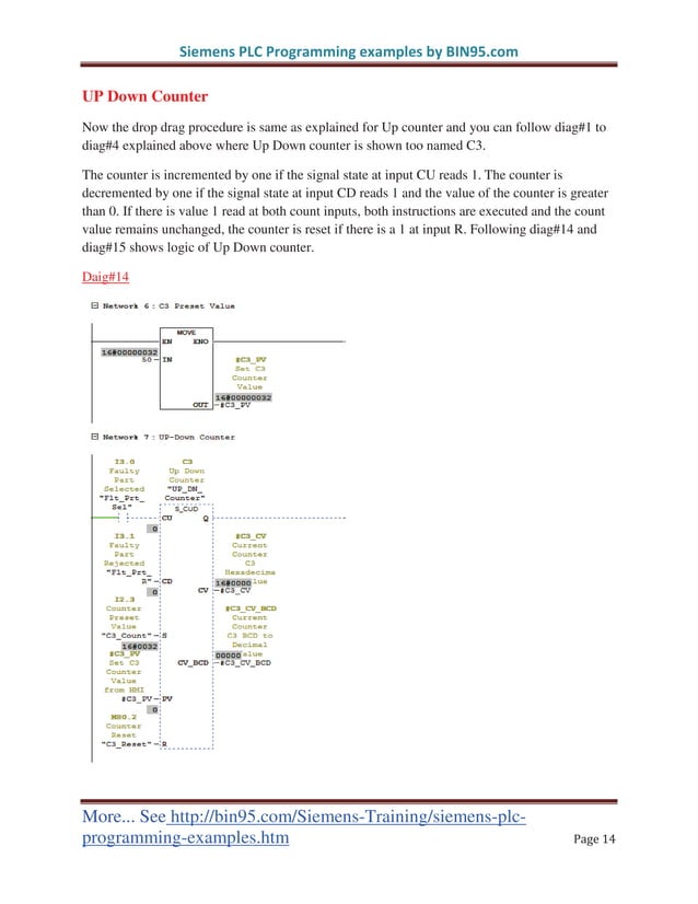 Siemens PLC Programming Example #2 | PDF