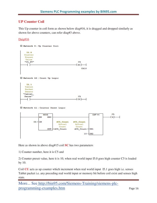 Siemens PLC Programming Example #2 | PDF