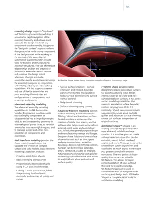 Siemens NX para Fornecedores da Indústria Automobilística | PDF