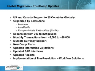 Global Implementation Of Sales Performance Management System | PPT | Computer Software and ...