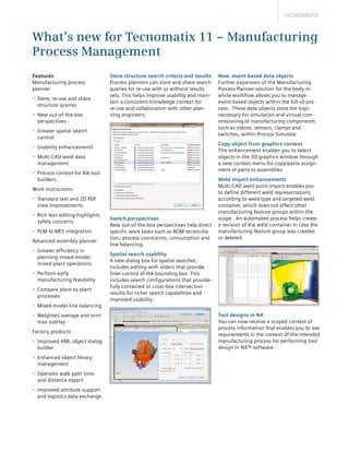 Tecnomatix 11 para Gerencimanento do Processo de Manufatura | PDF