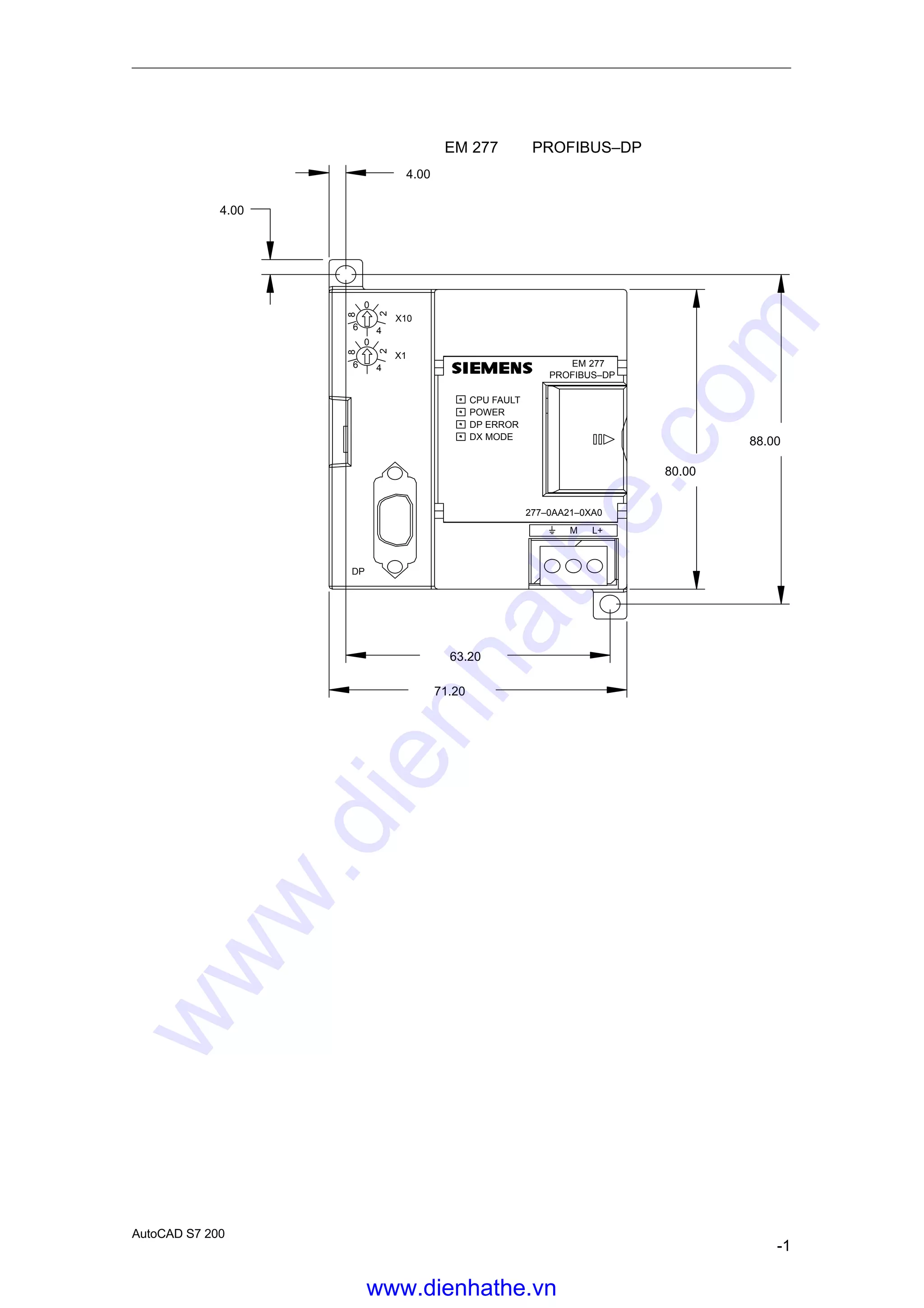Siemens s7-200 autocad | PDF