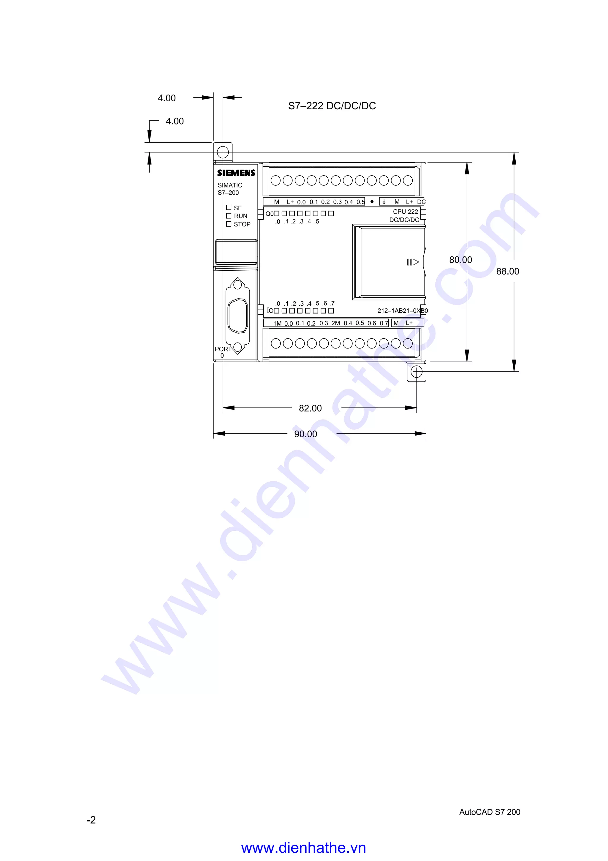 Siemens s7-200 autocad | PDF