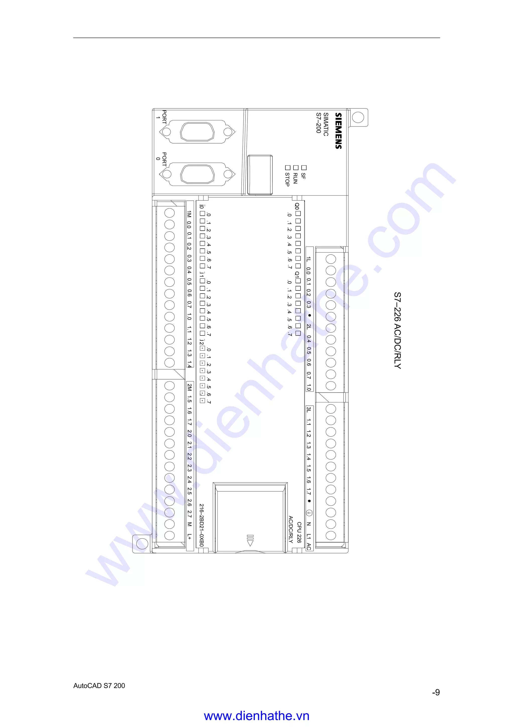 Siemens s7-200 autocad | PDF