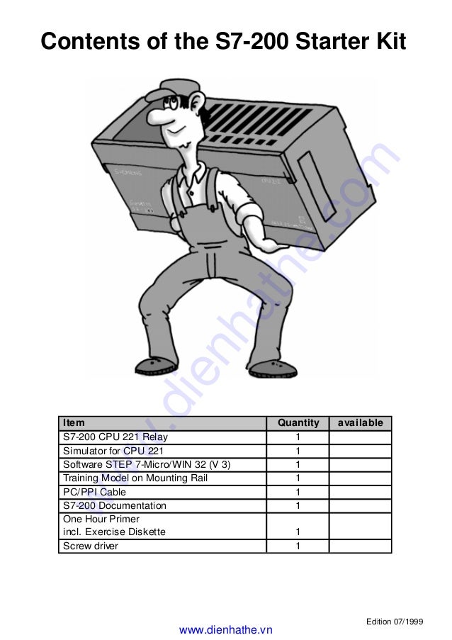 Siemens Plc S7 200 Software Training Simulator Bestaegypt