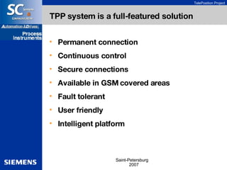 Siemens & TPP Collaboration | PPT