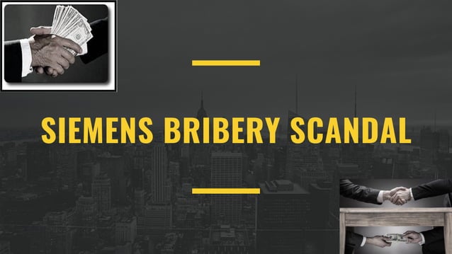 Siemens bribery case study | PDF