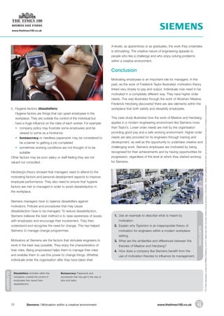 Siemens case study | PDF