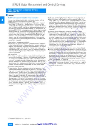 Siemens catalog tong hop 3 uf simocode | PDF