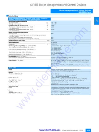 Siemens catalog tong hop 3 uf simocode | PDF
