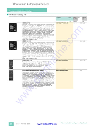 Siemens catalog tong hop gamma | PDF | Business | Business and Finance