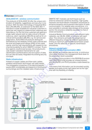 Siemens catalog tong hop industrial comunication | PDF