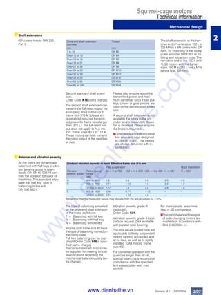 Siemens catalog tong hop low voltage motor | PDF