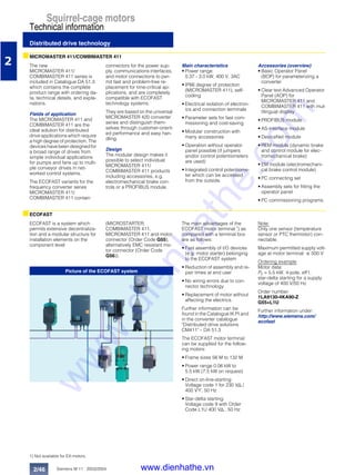 Siemens catalog tong hop low voltage motor | PDF