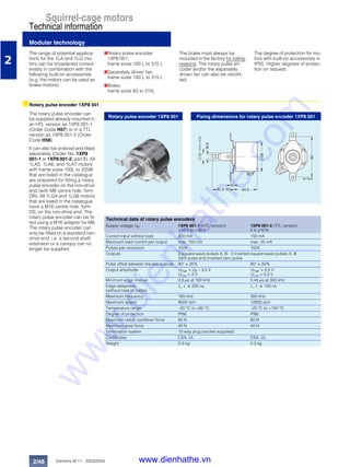 Siemens catalog tong hop low voltage motor | PDF