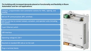 Siemens Compact Room Automation Stations | PPTX | Internet of Things ...