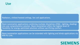 Siemens Compact Room Automation Stations | PPTX