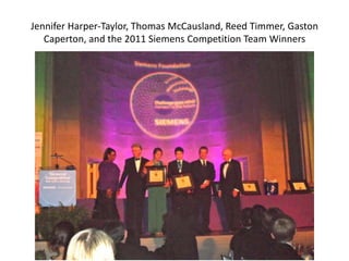Siemens Competition 2011 | PPT