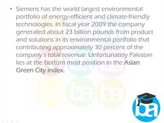 Siemens csr analysis by brands academy | PPTX