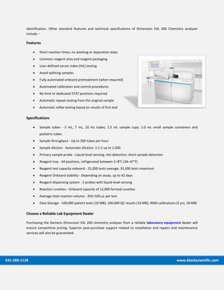 Siemens Dimension EXL 200 – Get Quality Results in Quick Turnaround ...