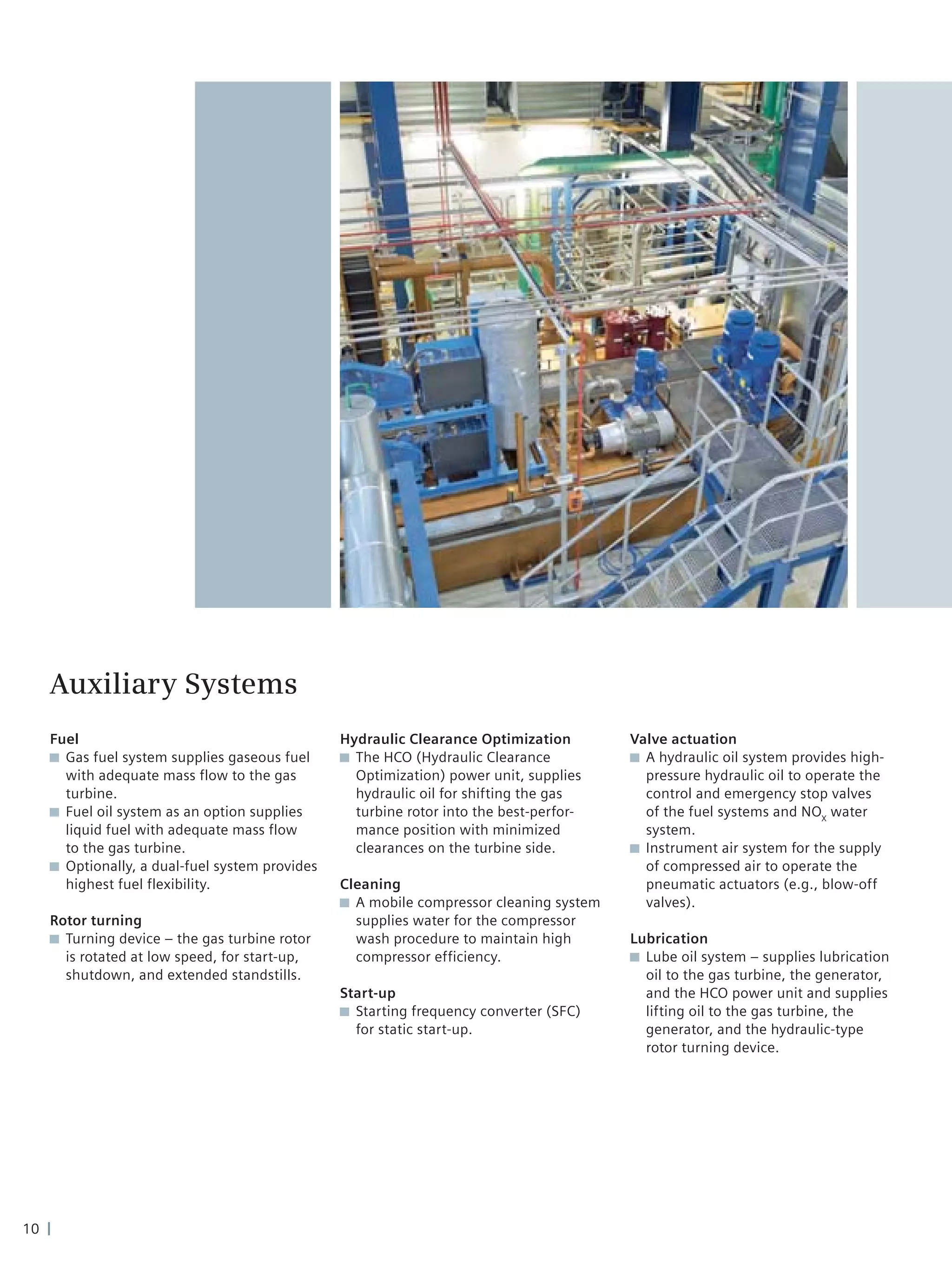 Siemens Gas Turbine4000 F | PDF