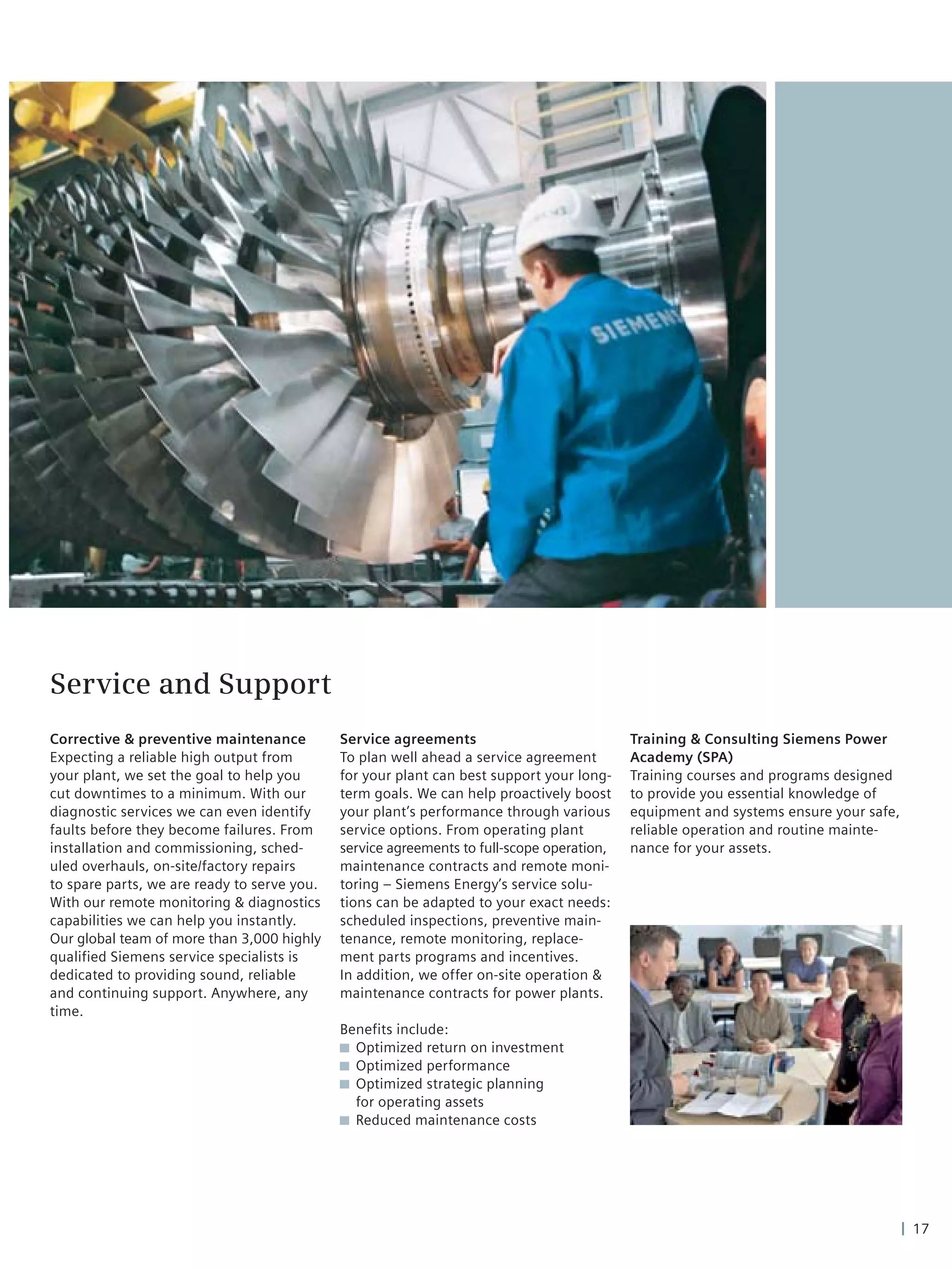 Siemens Gas Turbine4000 F | PDF