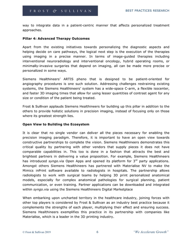 Siemens Healthineers Award Write Up | PDF