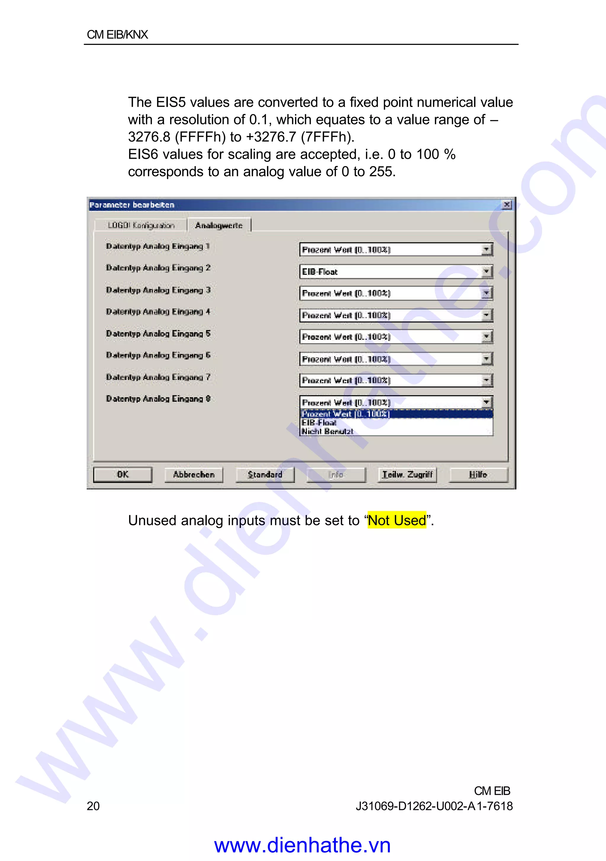 Siemens logo logo! expansion module cm eib-knx | PDF