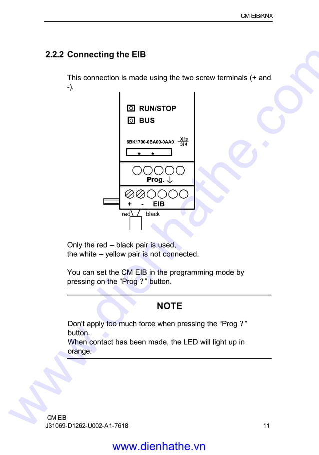Siemens logo logo! expansion module cm eib-knx | PDF