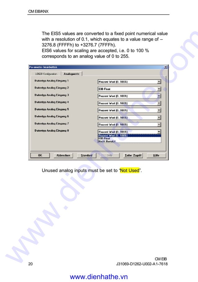 Siemens logo logo! expansion module cm eib-knx | PDF