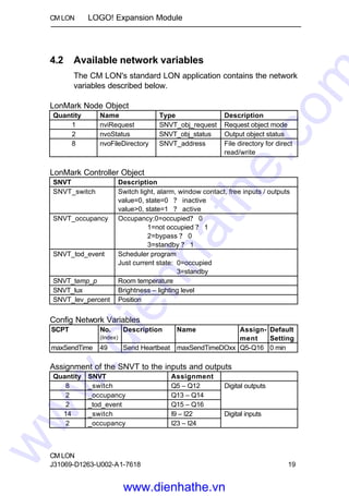 Siemens logo logo! expansion module cm lon | PDF