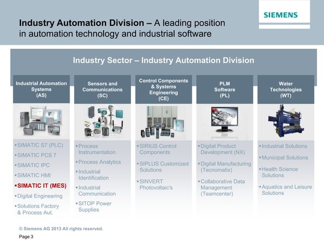 Siemens and MES (Manufacturing Execution System) | PDF | Manufacturing ...