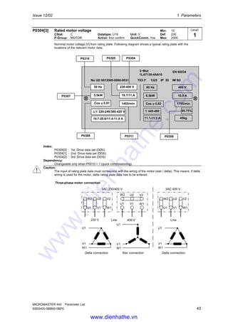 Siemens micro master 440 pli en-1202 | PDF
