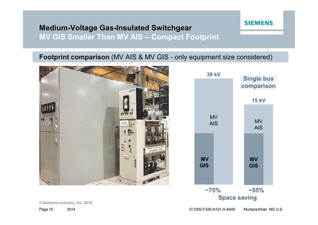 Siemens MV GIS Switchgear | PDF | Auto Type | Automotive