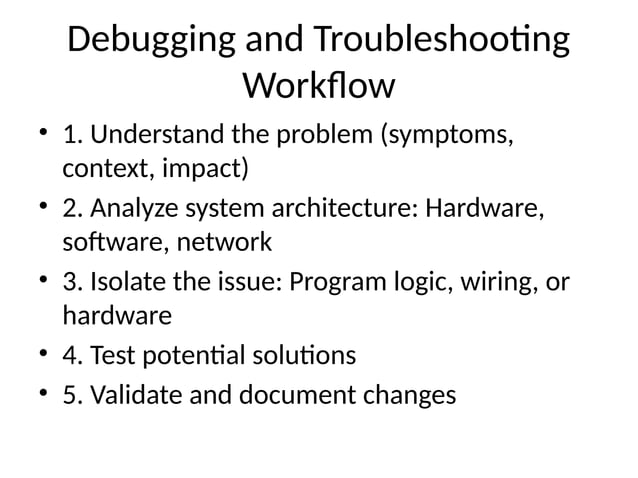 Siemens_PLC_Debugging_Troubleshooting.pptx