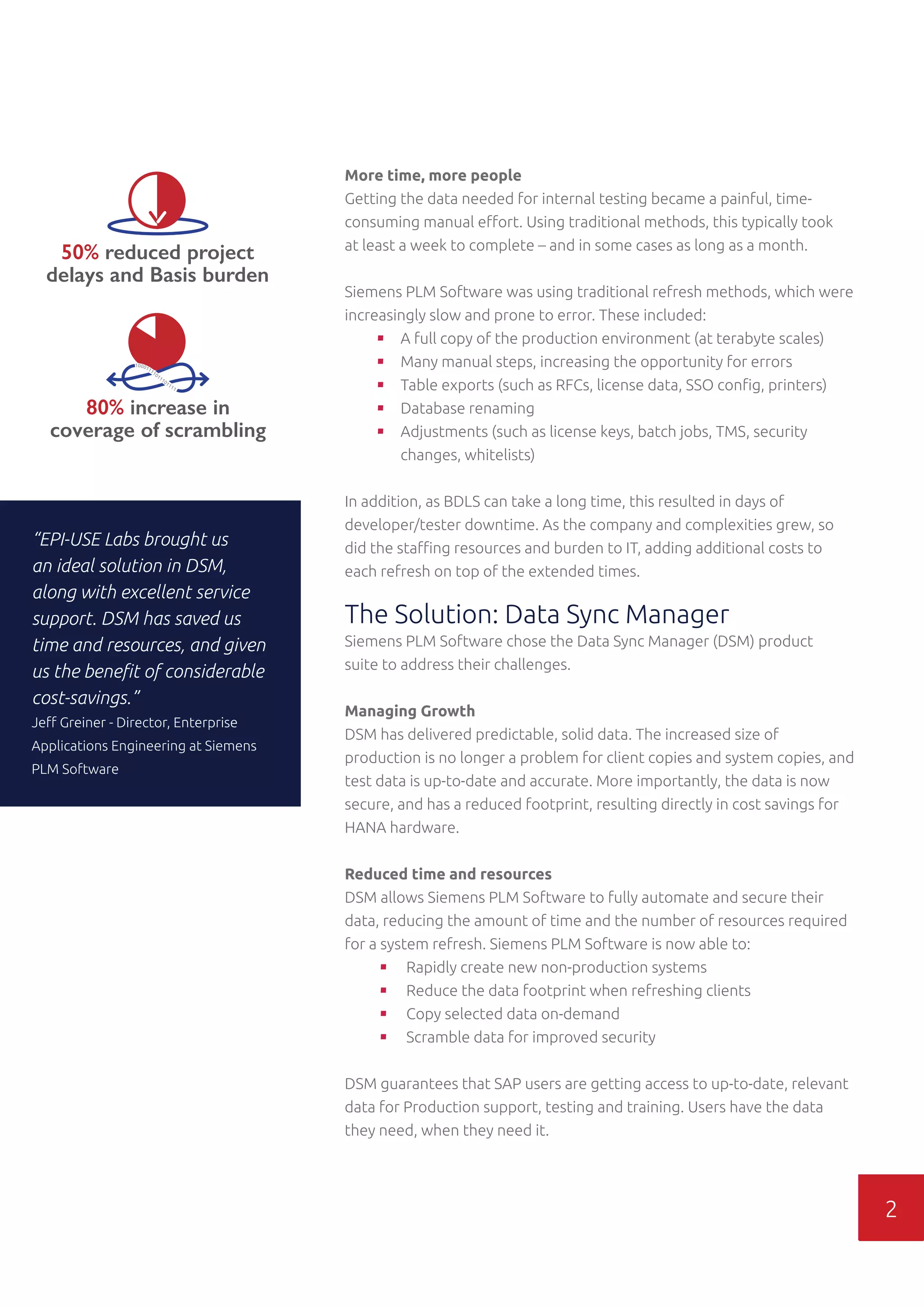 Siemens PLM Software sees Data Sync Manager as an ingenious solution | PDF