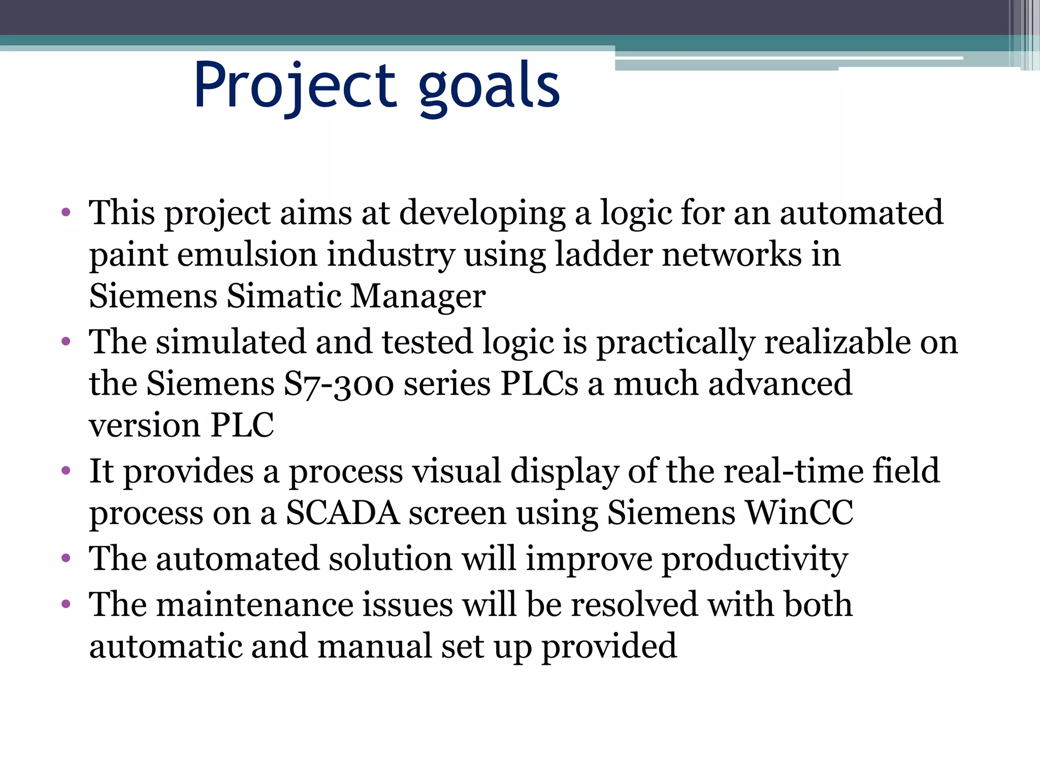 Siemens project | PPTX