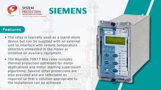 Mastering Motor Protection with SIEMENS Reyrolle 7SR17: Safeguarding ...